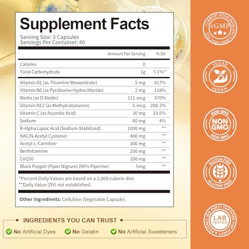 promotes healthy metabolism alpha lipoic acid