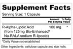 Promotes healthy metabolism Alpha Lipoic Acid