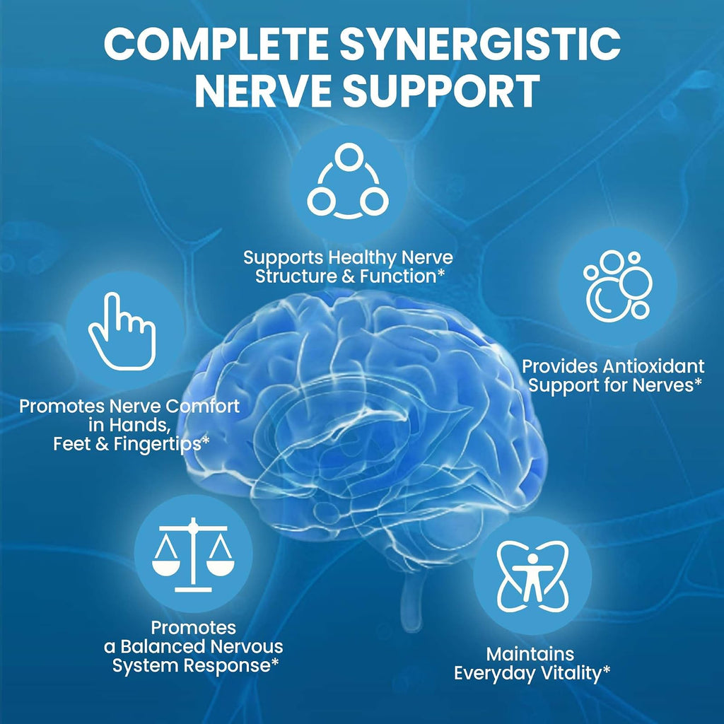 Promotes healthy nerve function
