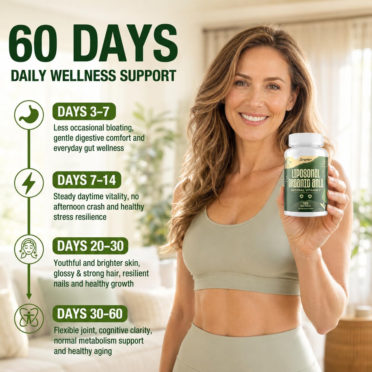 Promotes healthy skin with Vitamin C
