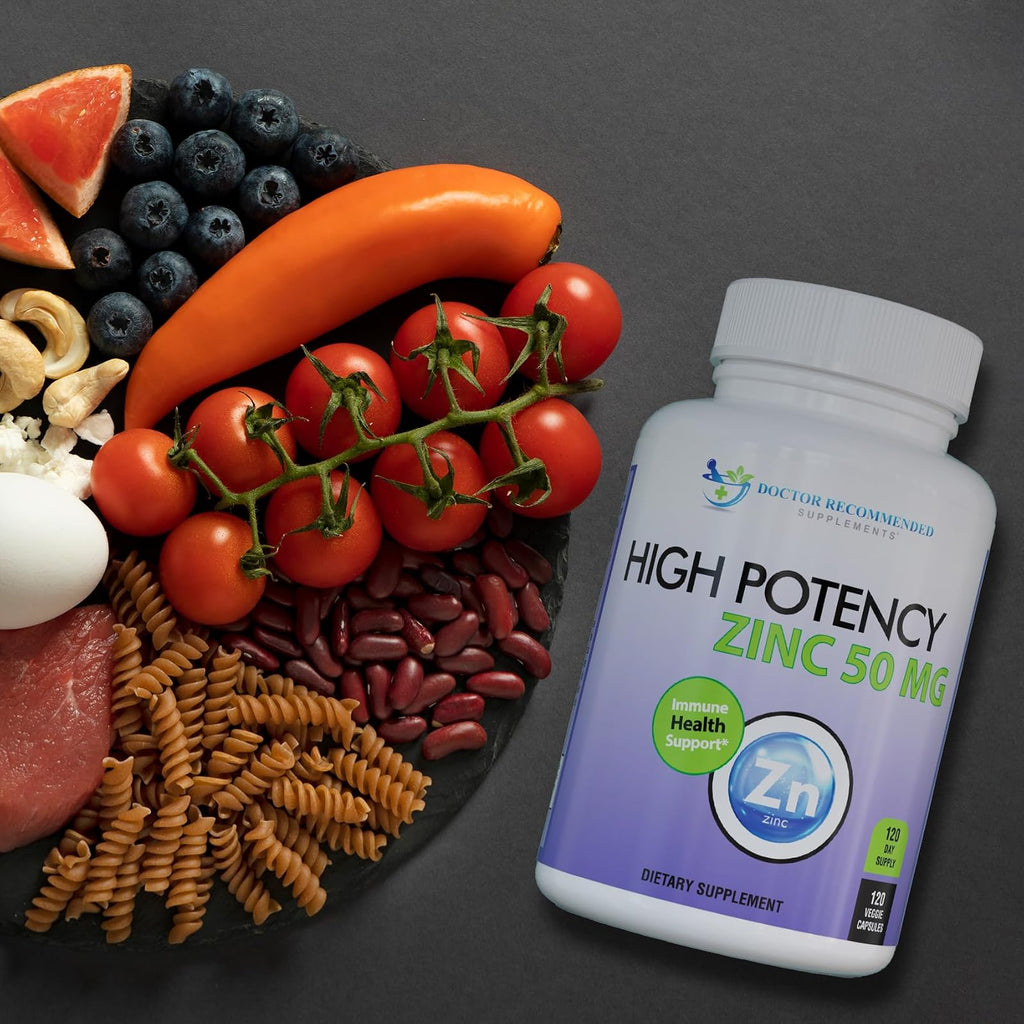 promotes healthy skin with zinc