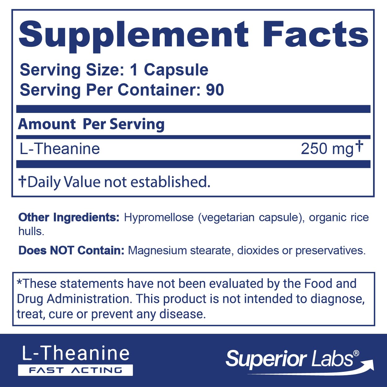 Promotes healthy sleep with L-Theanine