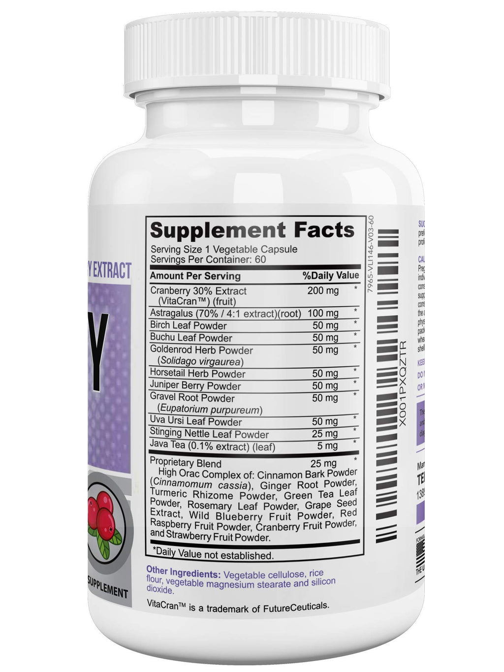 promotes healthy urinary tract function