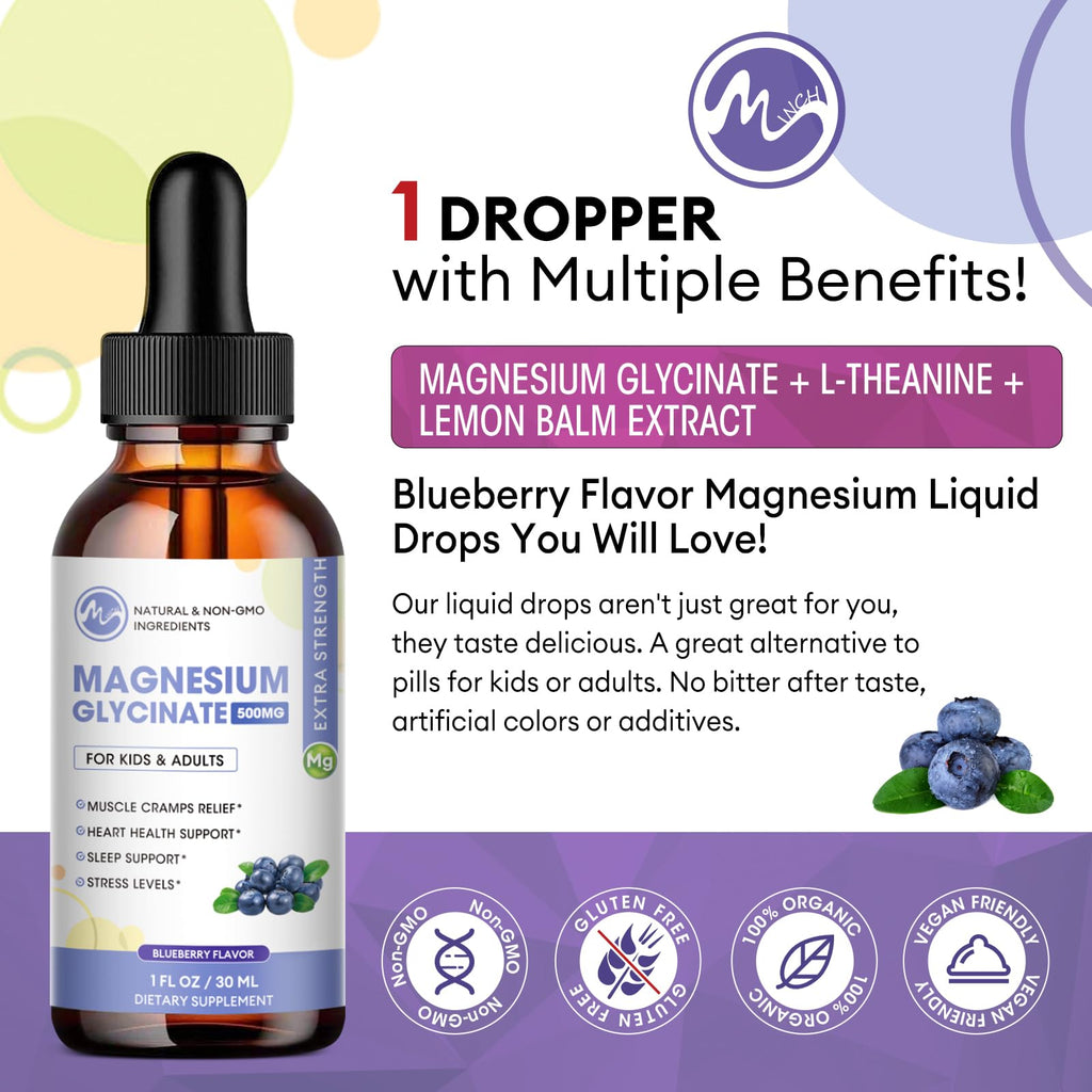 promotes heart health magnesium glycinate