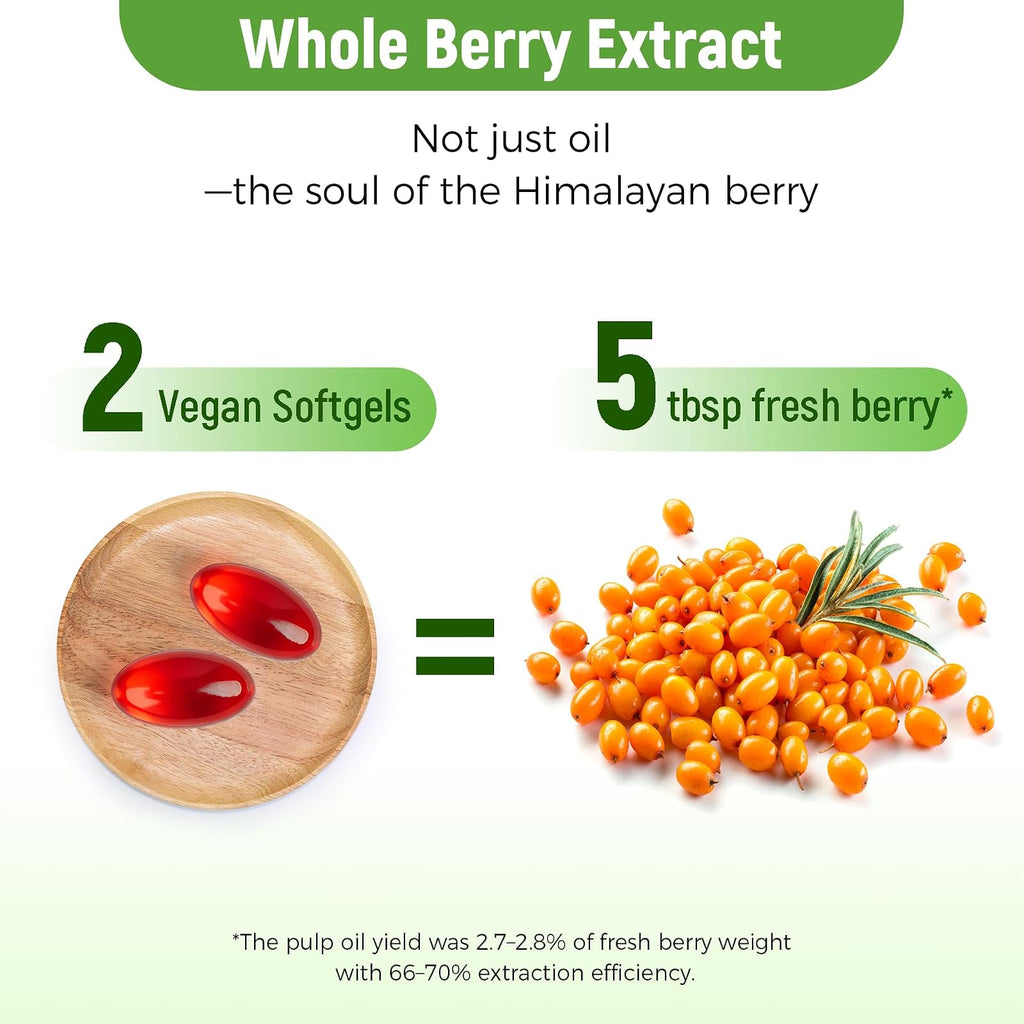 Promotes heart health with omega 7