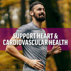 promotes heart health with resveratrol