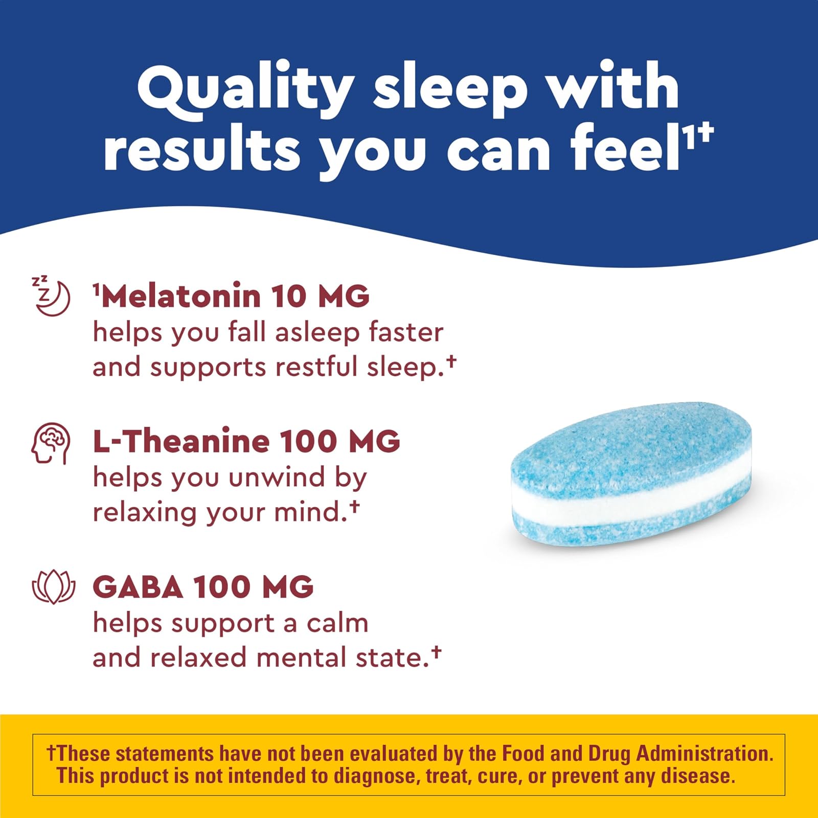 promotes longer restful sleep