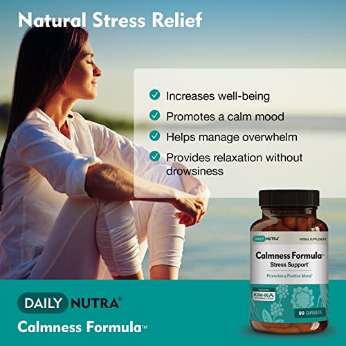 Promotes mood stability with ashwagandha