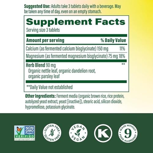 promotes muscle and nerve function