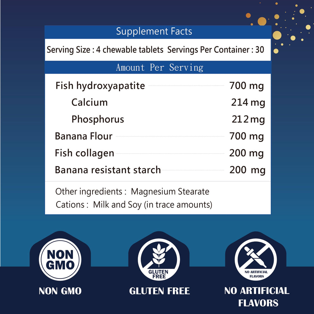 promotes muscle strength with calcium