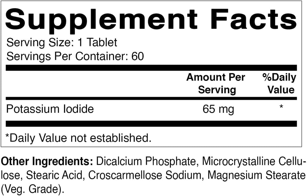 Promotes optimal potassium intake