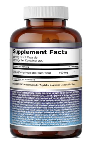 Promotes overall health with DHEA