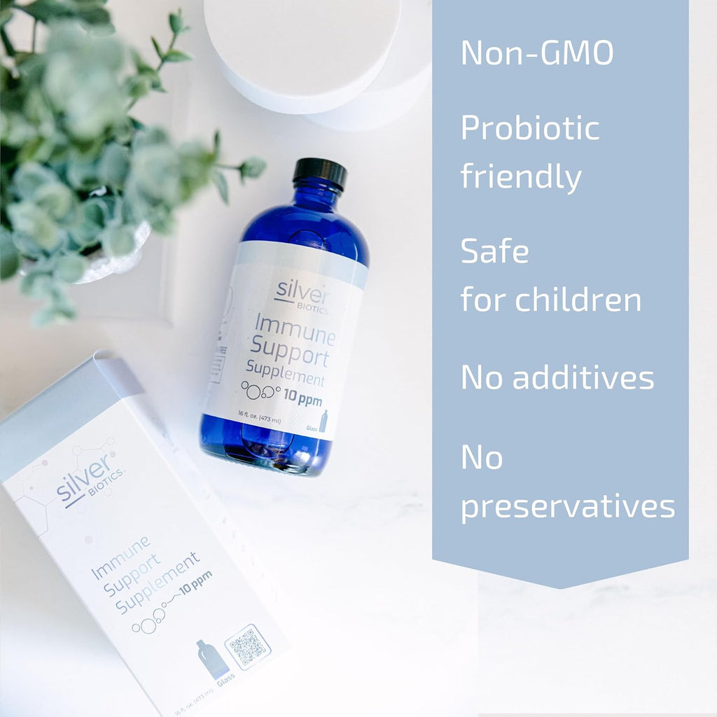 Promotes overall health with silver