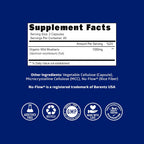 promotes overall wellness with blueberries