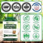 promotes overall wellness with Boswellia