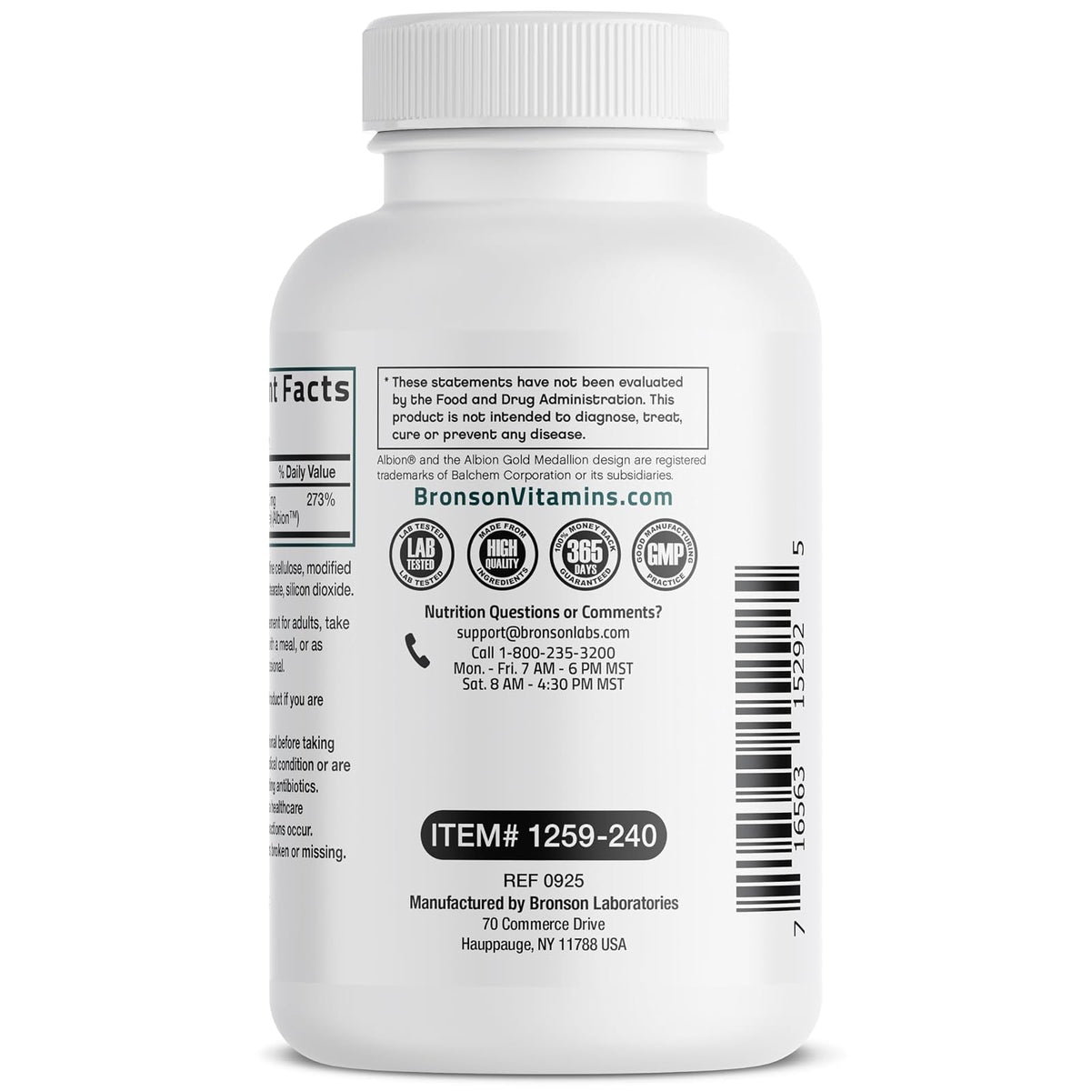 promotes overall wellness with zinc