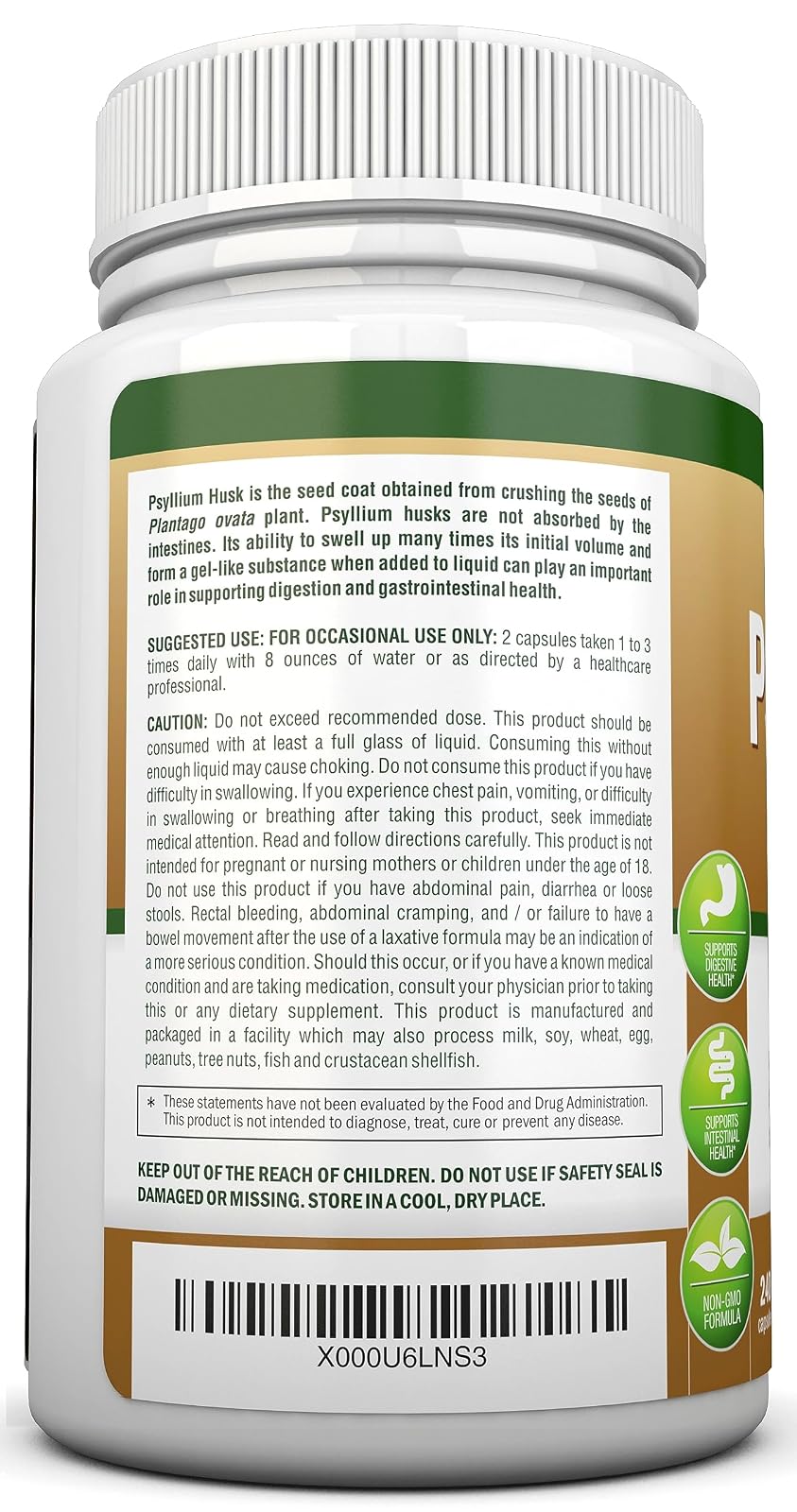 promotes regular bowel movements
