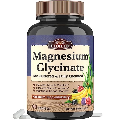 promotes relaxation with magnesium glycinate