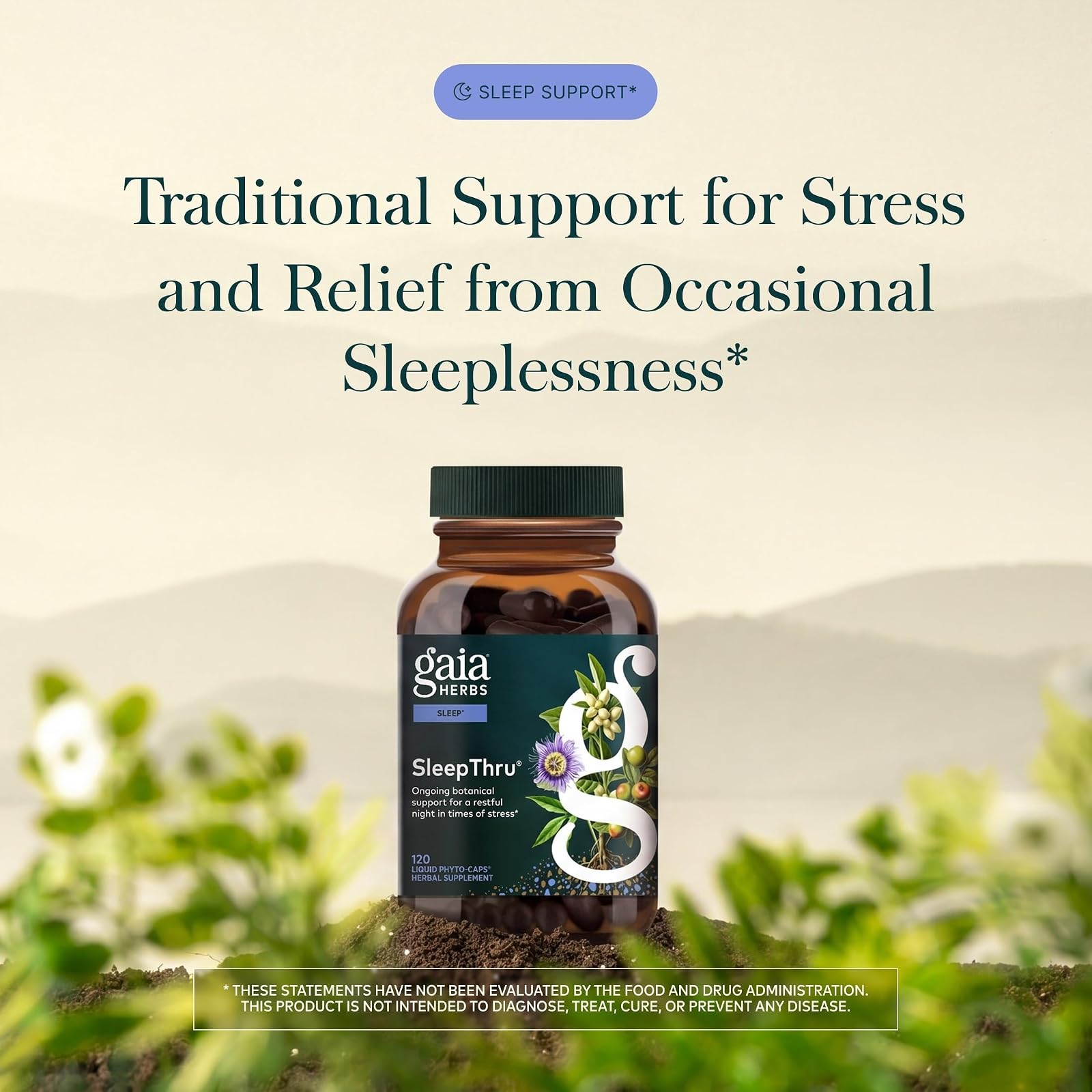 promotes restful sleep Gaia Herbs
