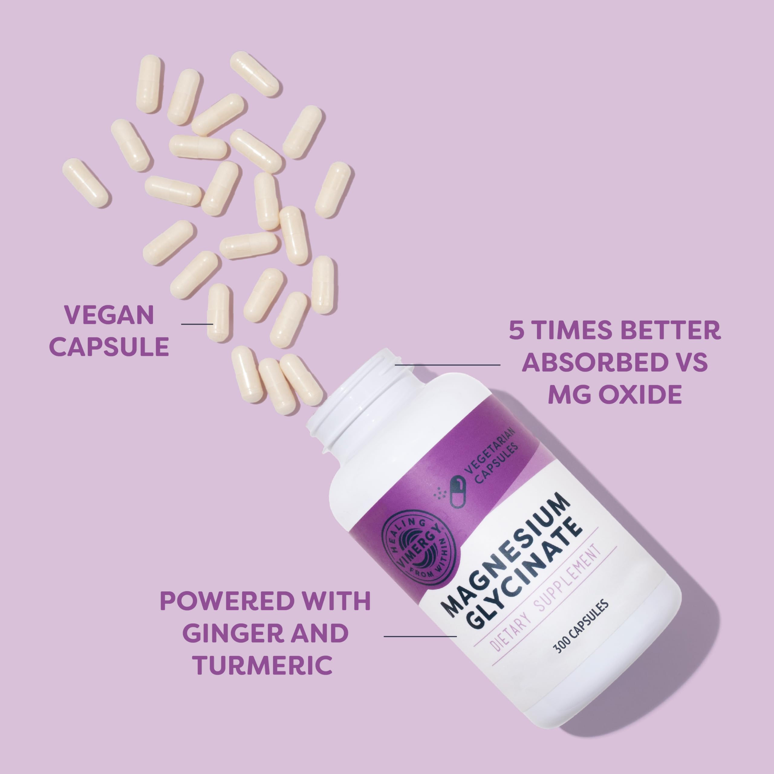 Promotes restful sleep using magnesium glycinate