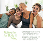 promotes restful sleep with herbs