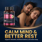 Promotes restful sleep with magnesium