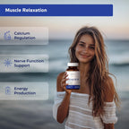 Promotes restful sleep with magnesium