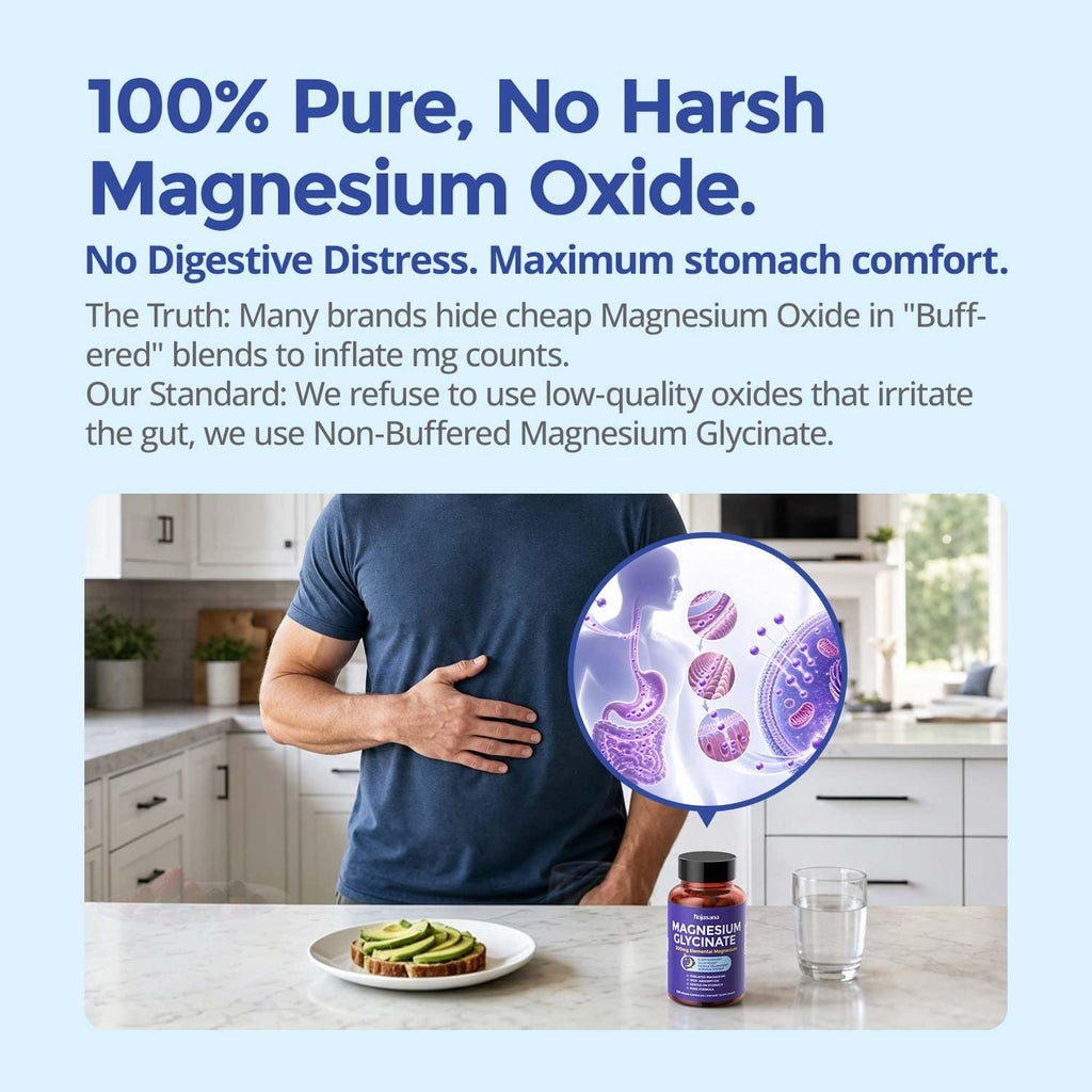 promotes restful sleep with magnesium
