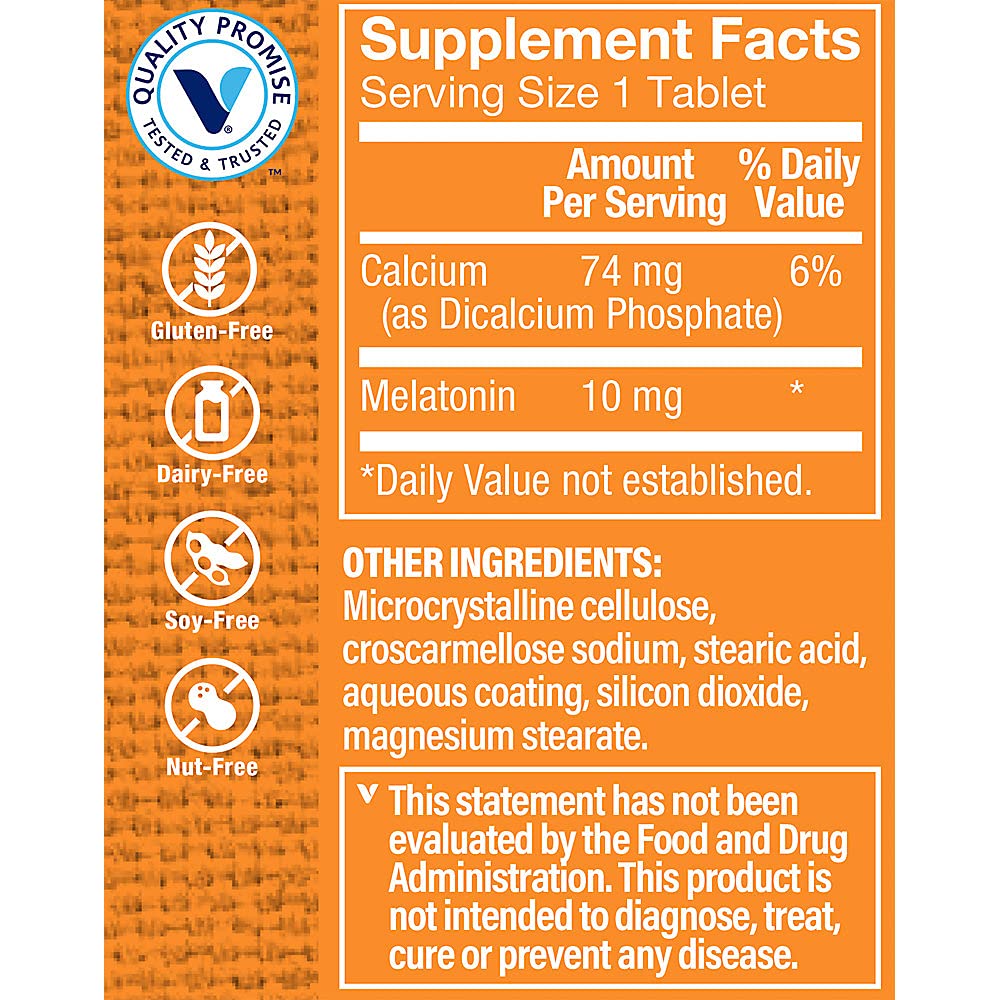 Promotes restful sleep with melatonin