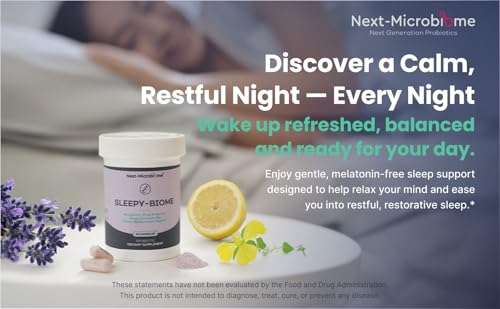 promotes restful sleep with Sleepy-Biome