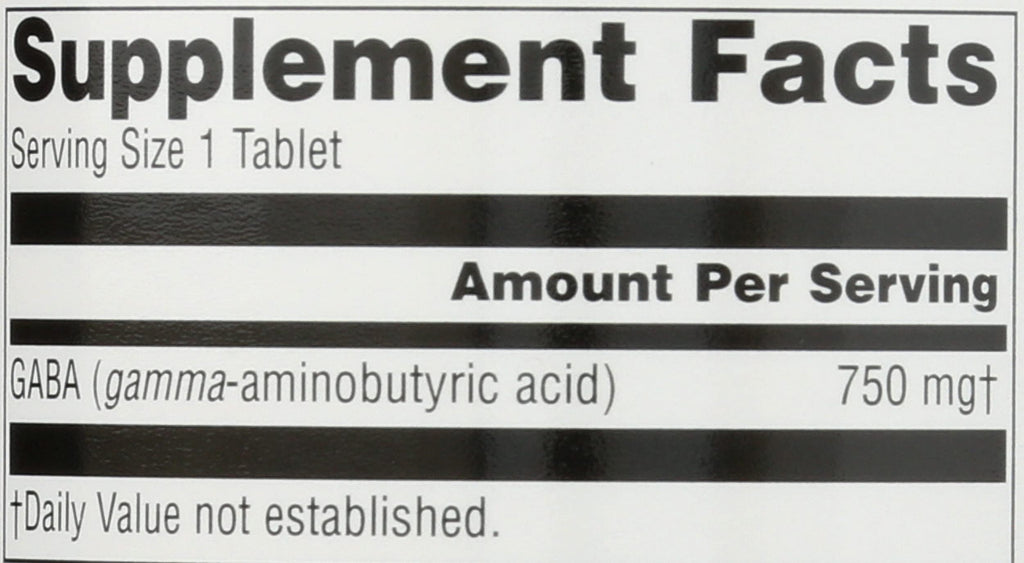 promotes tranquility with GABA tablets