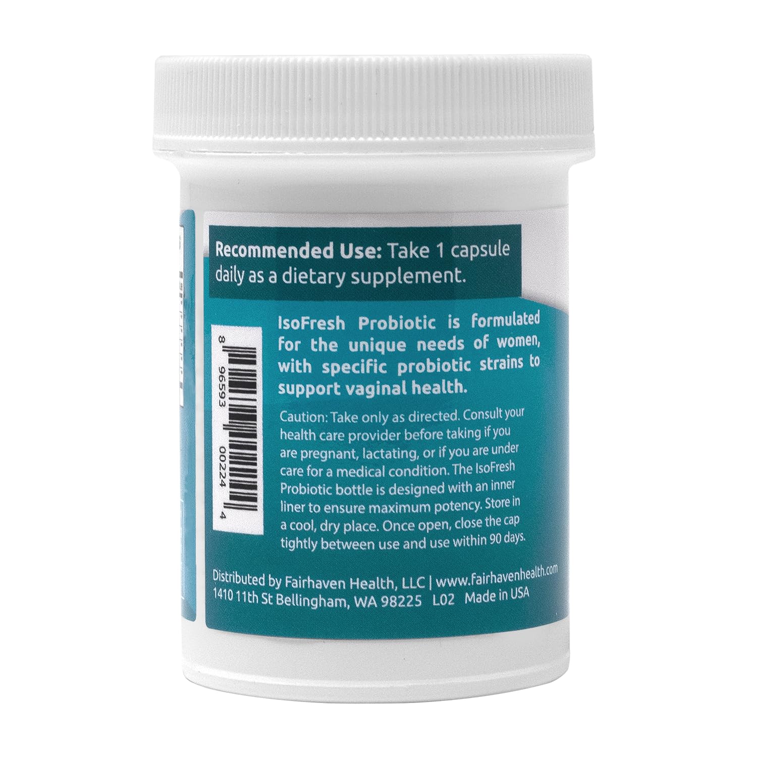 promotes vaginal odor control