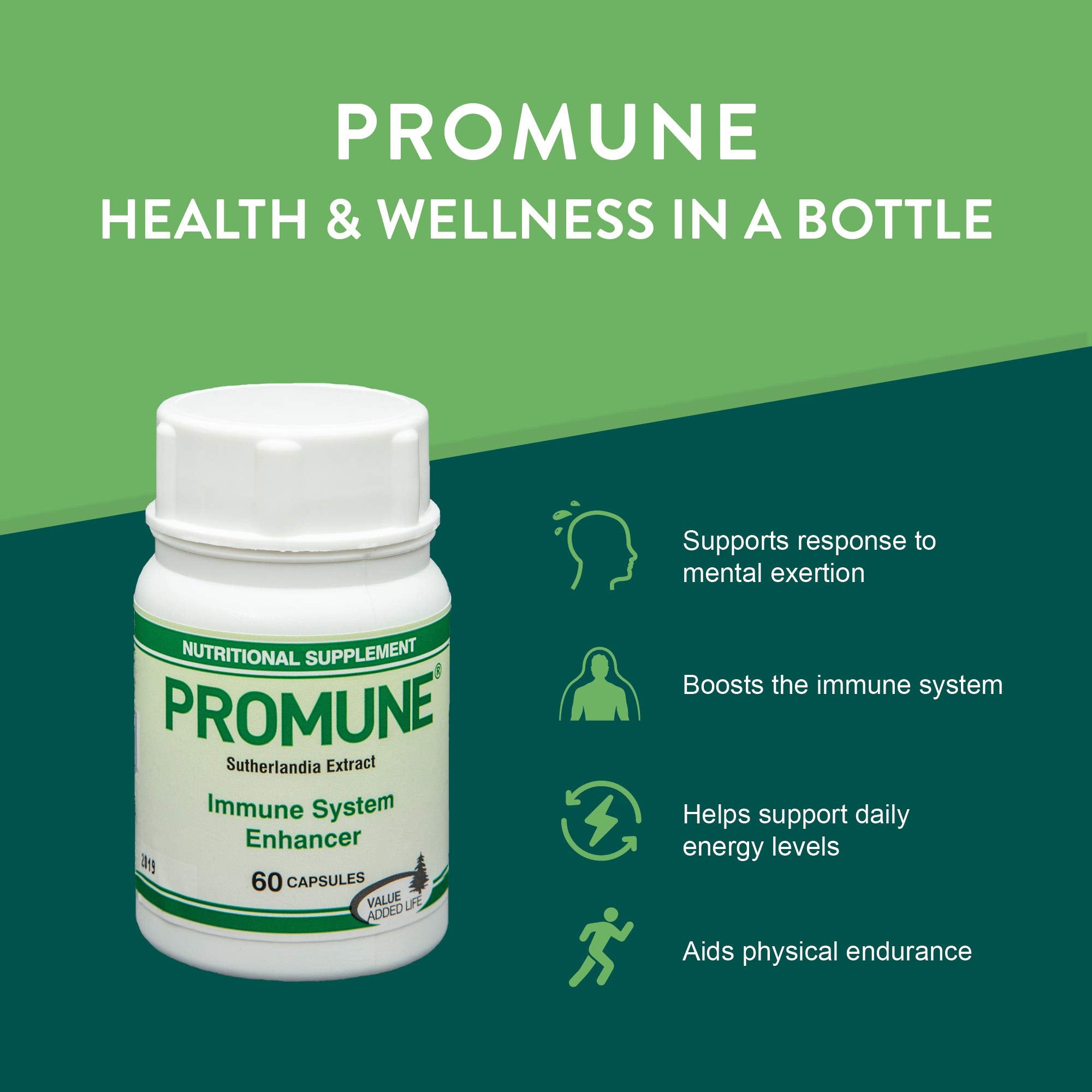 Promune capsules for daily health