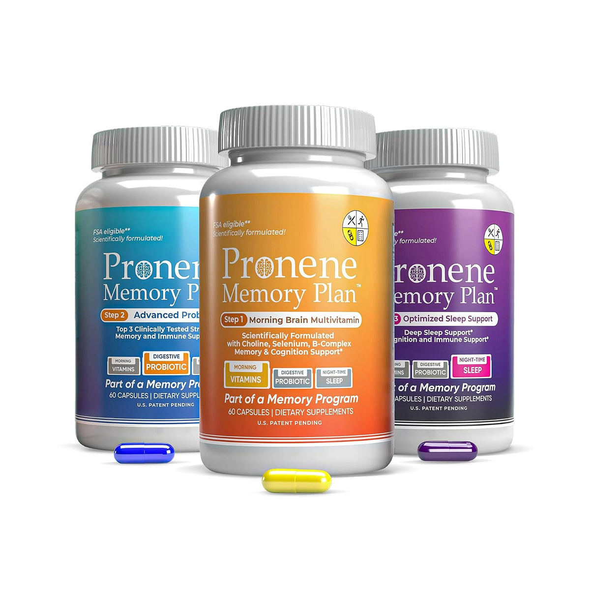 PRONENE Memory Plan multivitamin capsules