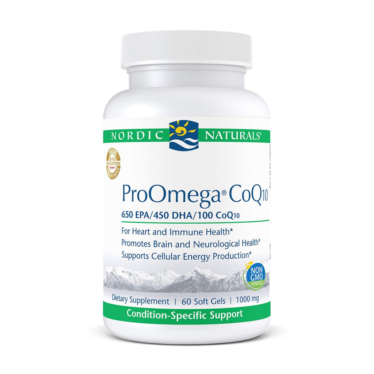 ProOmega CoQ10 1000 mg softgels