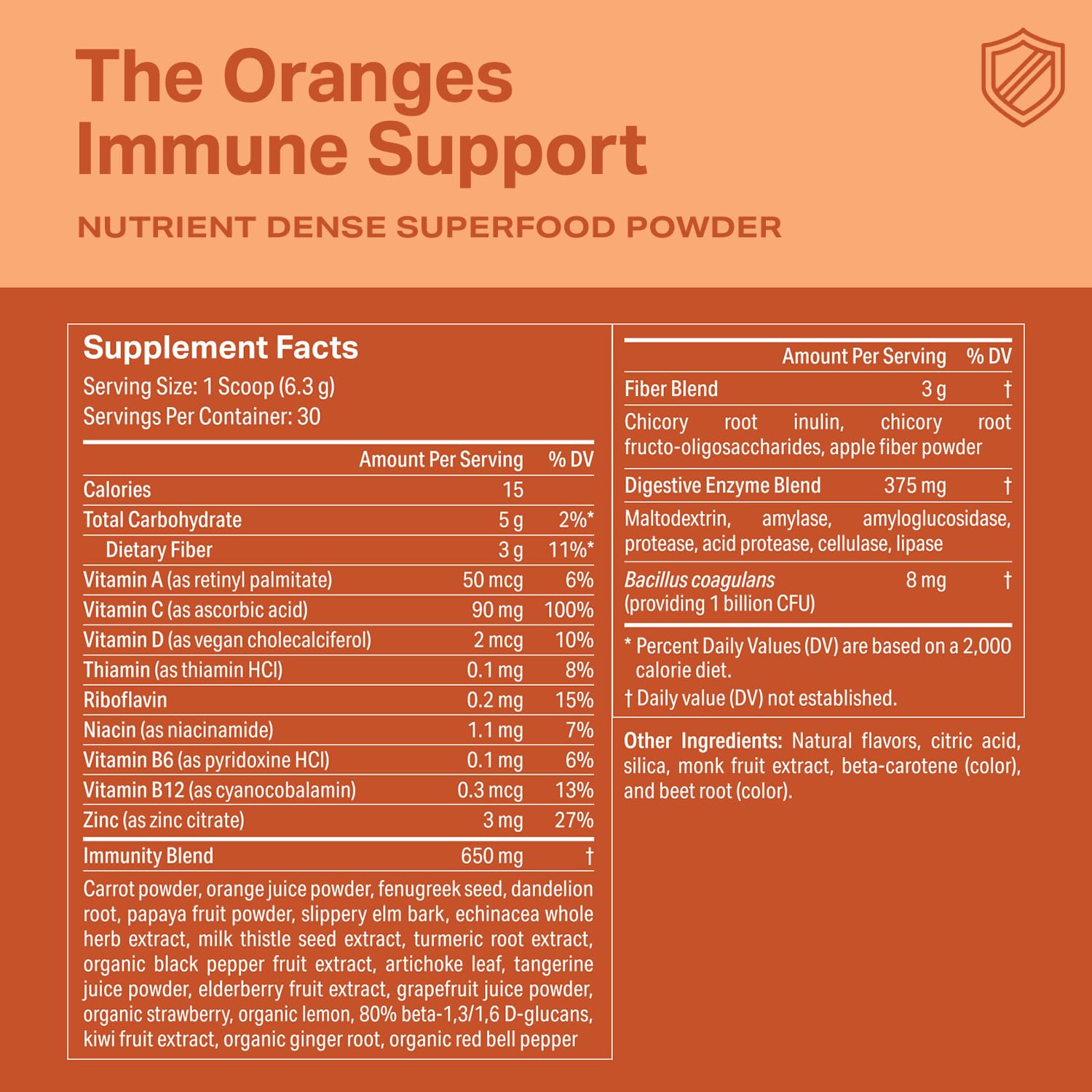 Proper immune support drink mix