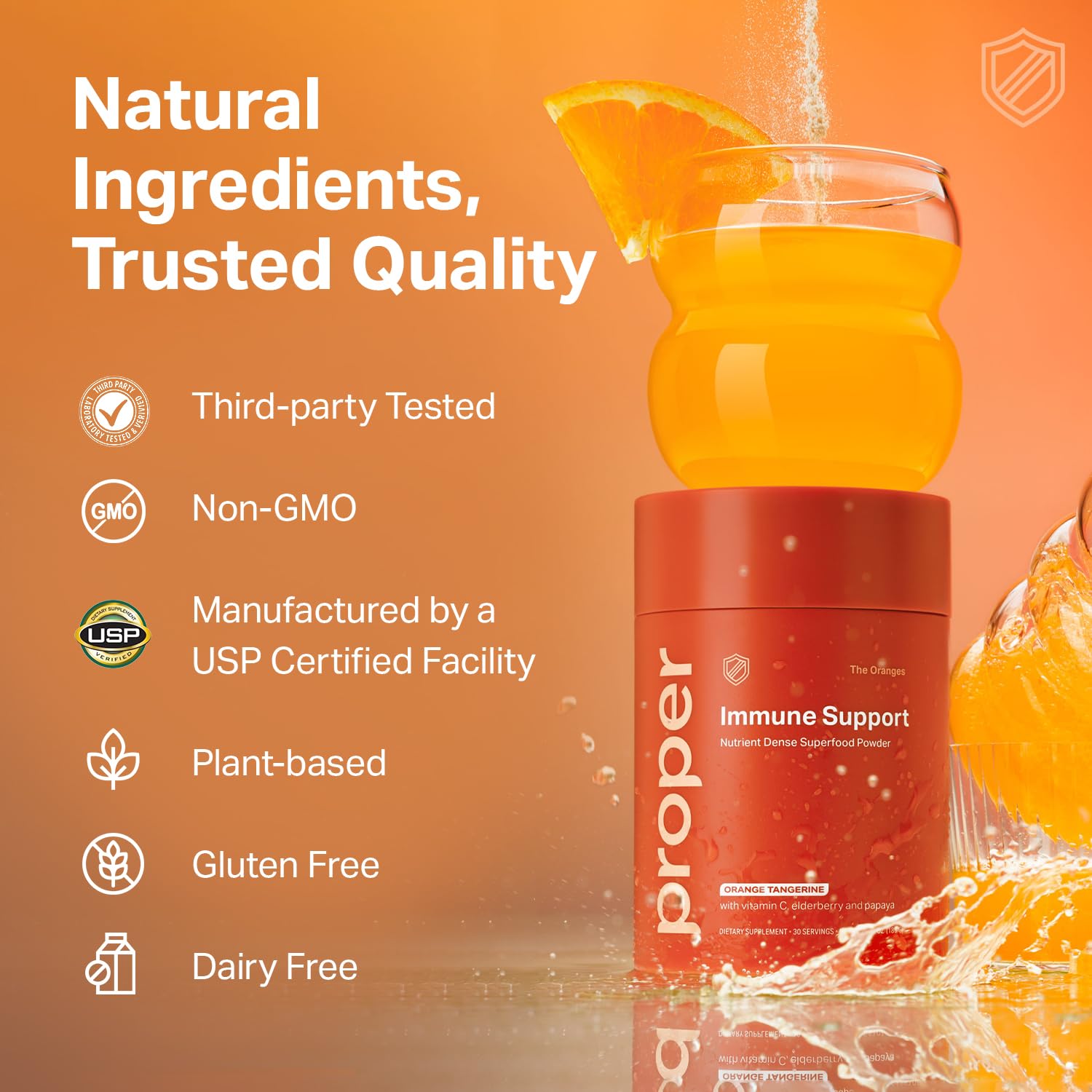 Proper Oranges vitamin C powder usage