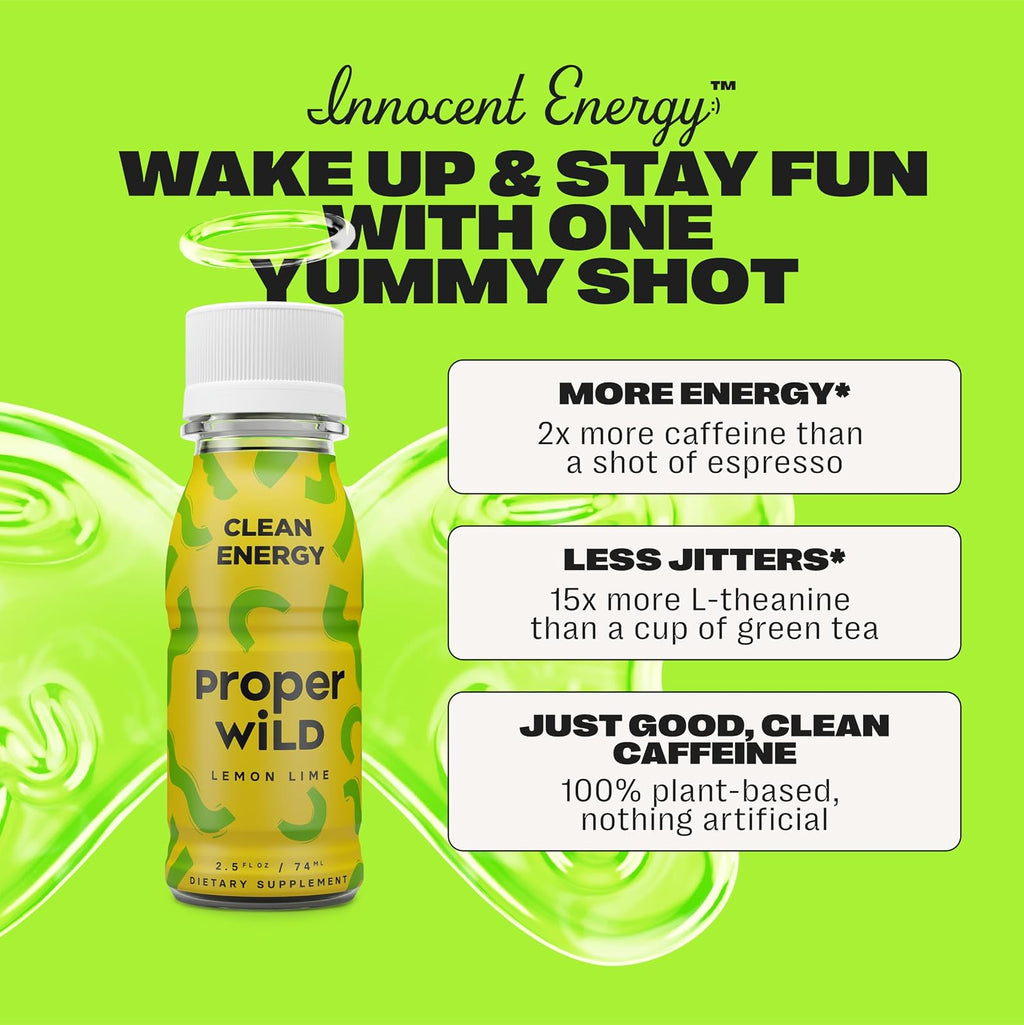 Proper Wild energy shots for workouts