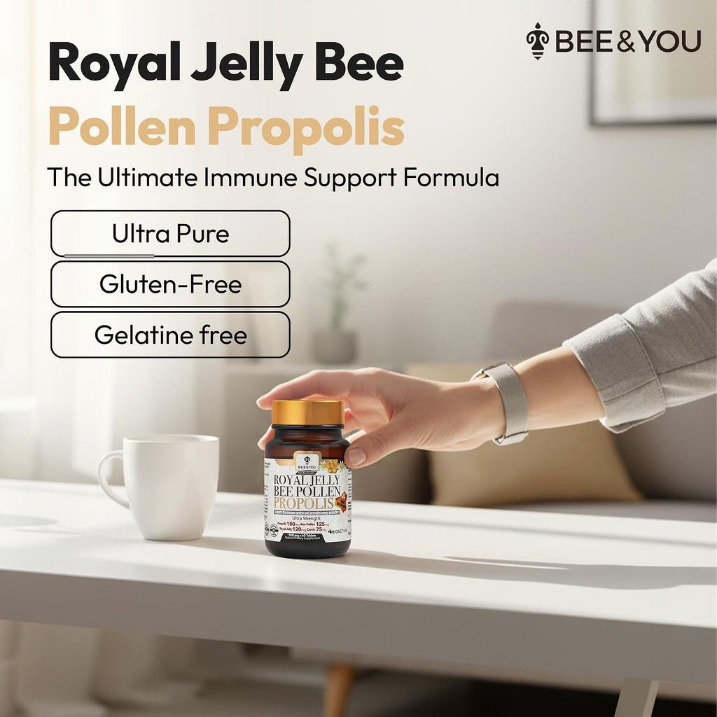 Propolis and bee pollen benefits