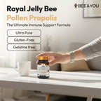 Propolis and bee pollen benefits