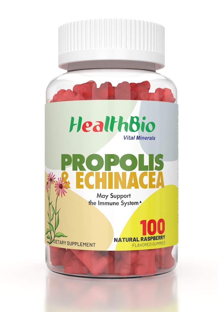 Propolis Echinacea gummies for immunity