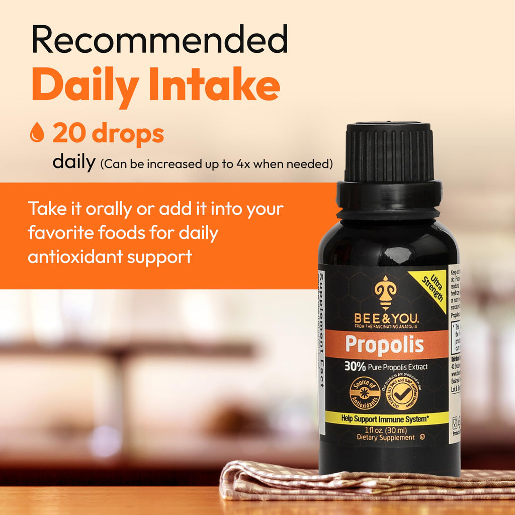 propolis extract for enhanced antioxidants