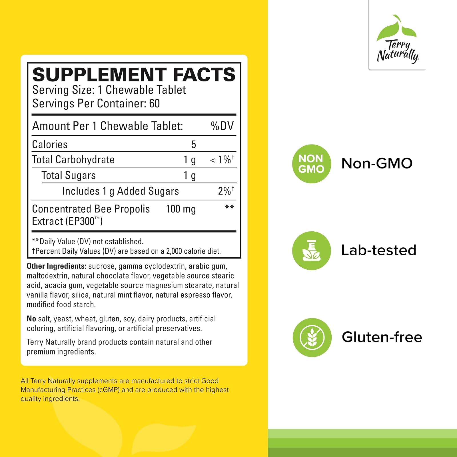 Propolis extract multivitamin for immune support