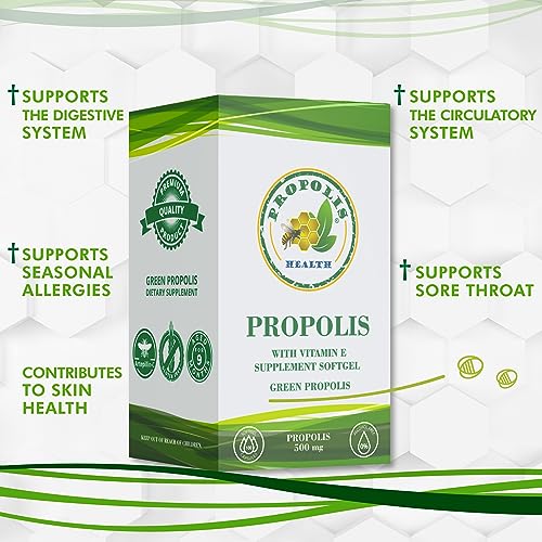 Propolis health supplement for vitality