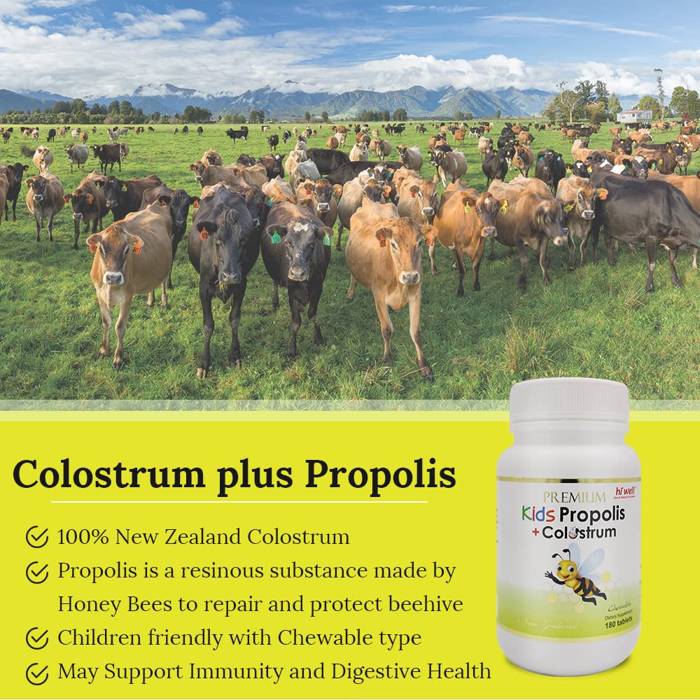 Propolis tablets for children's wellness