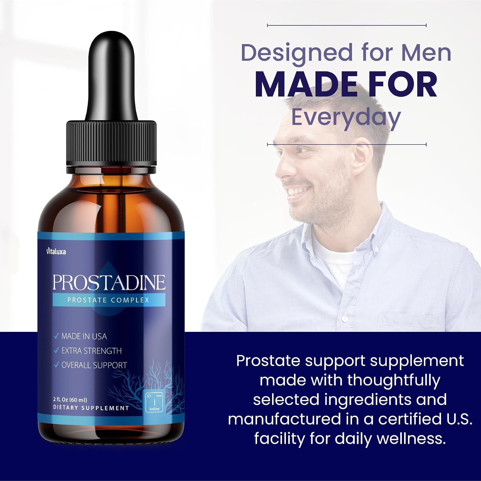 Prostadine multivitamins for daily wellness