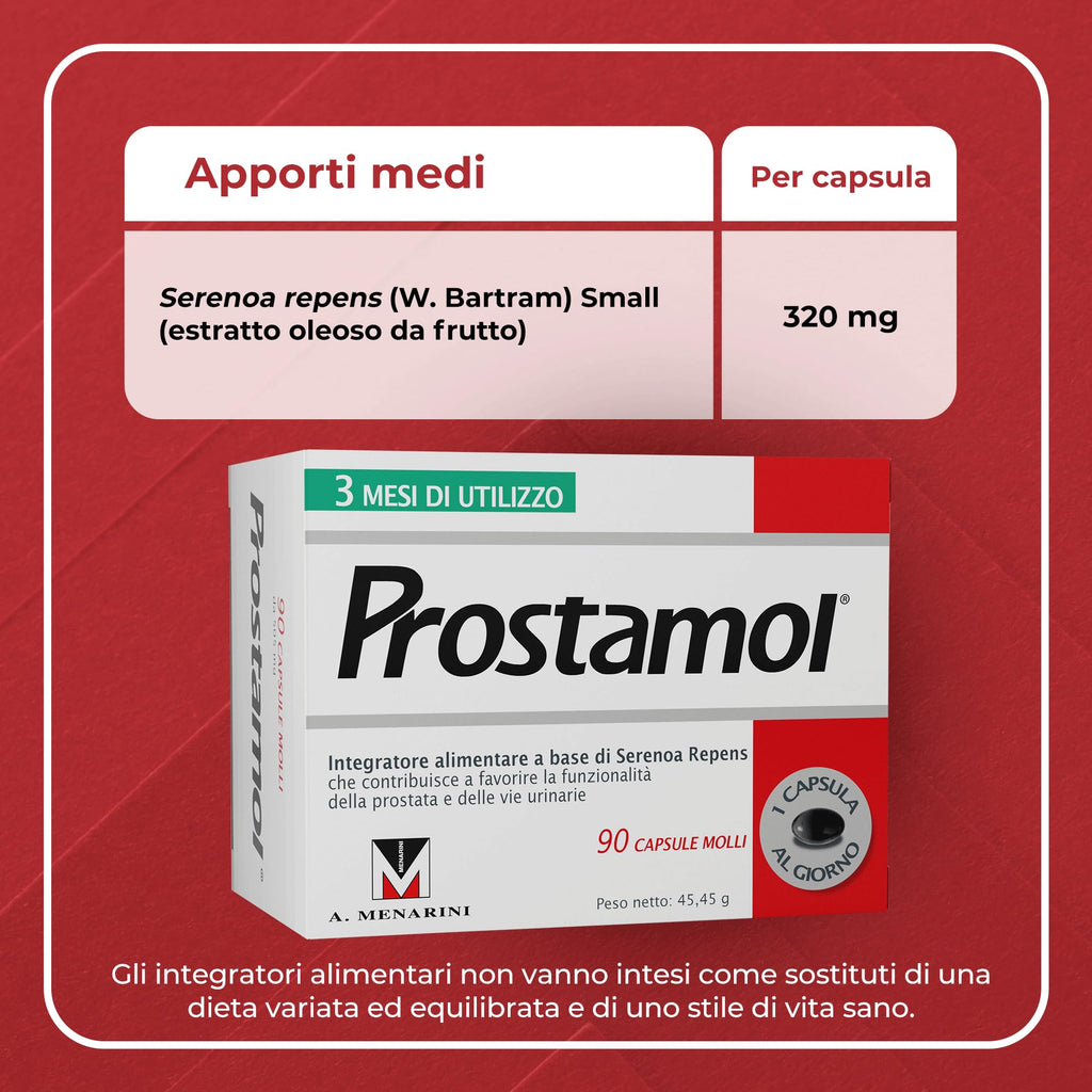 Prostamol health capsules for men