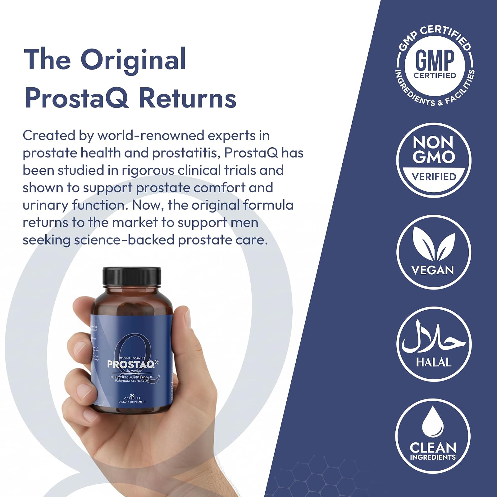 ProstaQ capsules for optimal health