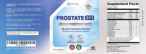 Prostate 911 for daily vitality