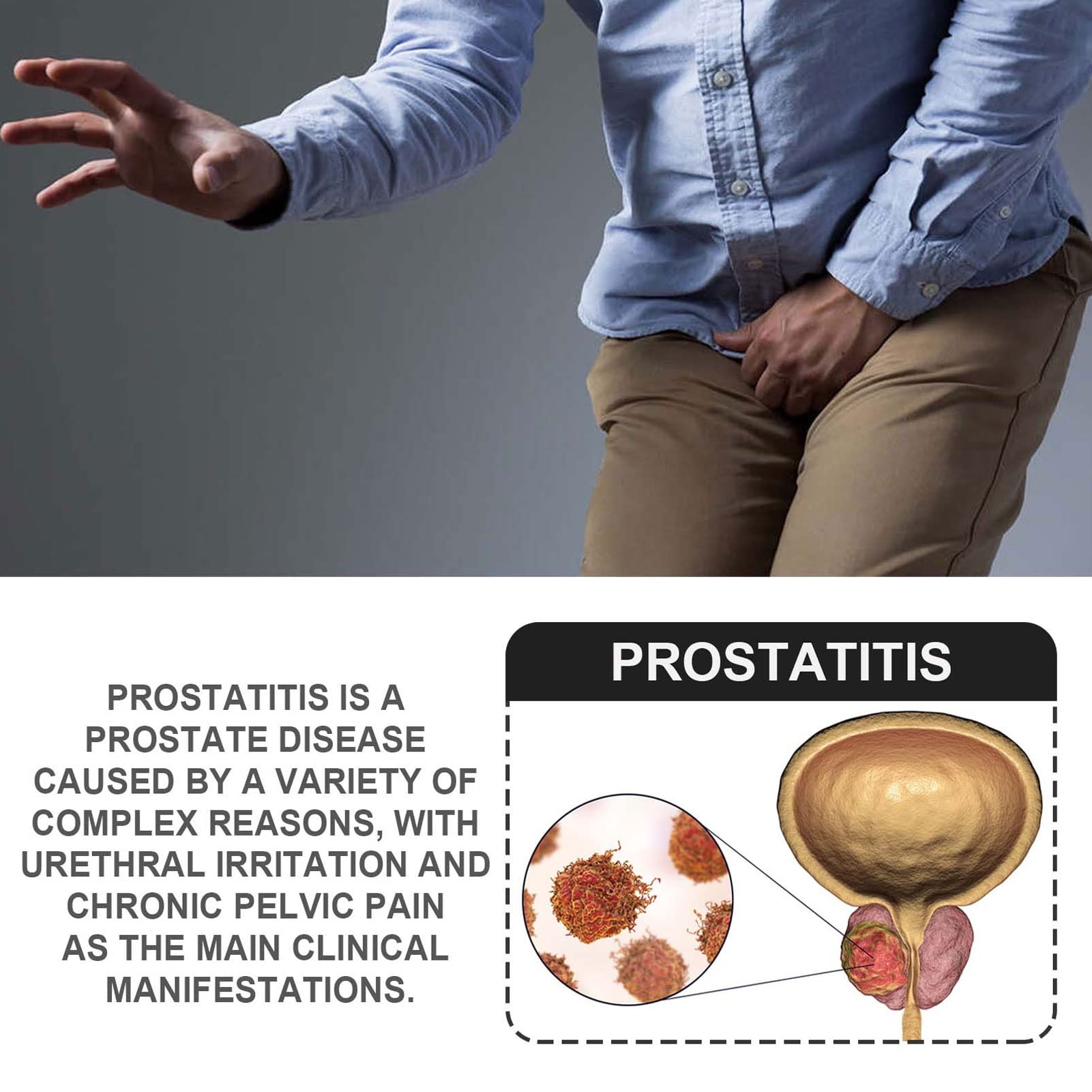 prostate discomfort relief patches